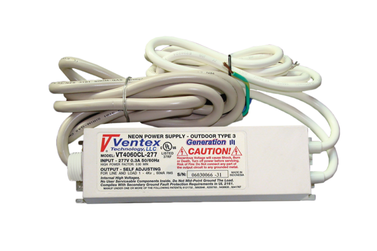 Electronic Neon Power Supplies - Ventex Technology